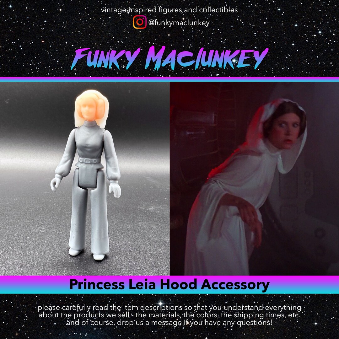 Star Wars Vintage-style Princess Leia Hood Accessory - Etsy