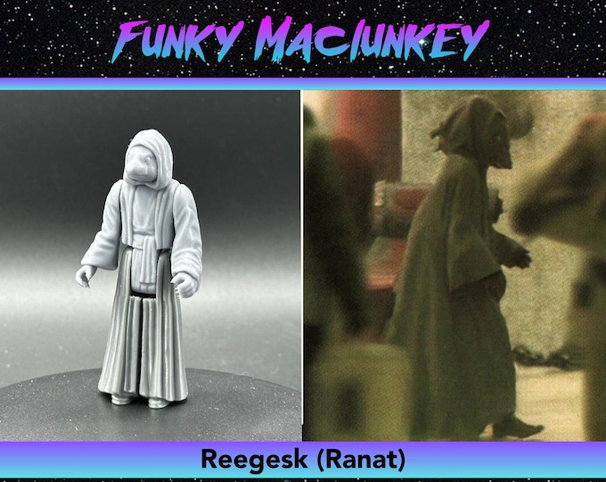 Vintage-style Star Wars Custom Reegesk (ranat) Action Figure - Etsy