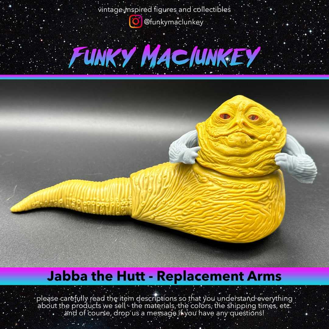 Vintage Kenner Star Wars Replacement Arms for Jabba the Hutt - Etsy