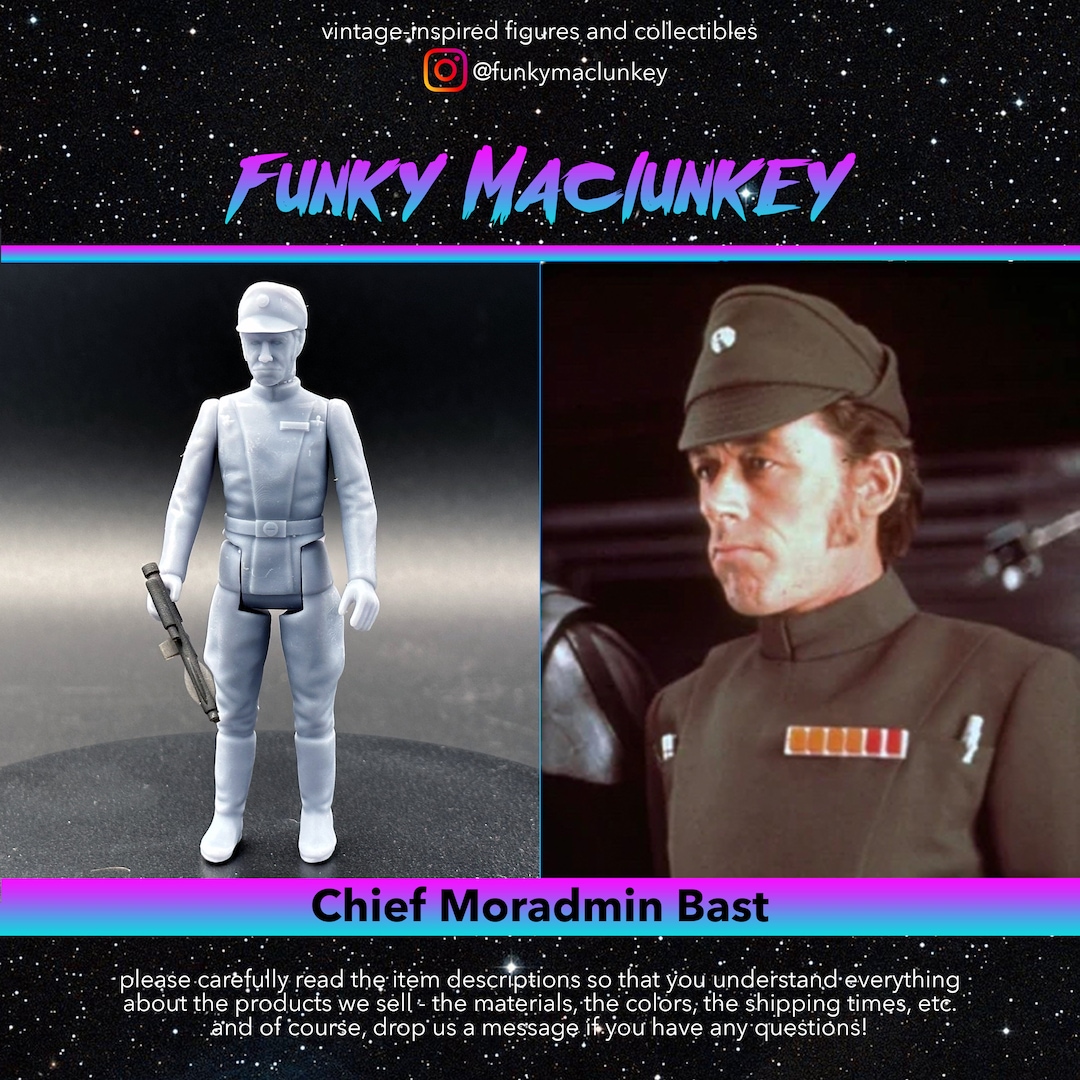 Vintage-style Star Wars Custom Chief Moradmin Bast Action Figure - Etsy