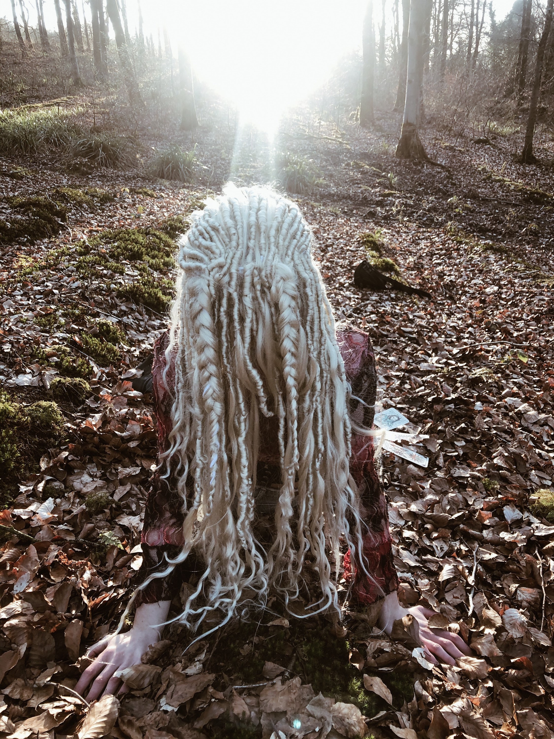 Dreadlock Weave Blonde Butterfly Locs (made to Order) Wavy Ends Dreads ...