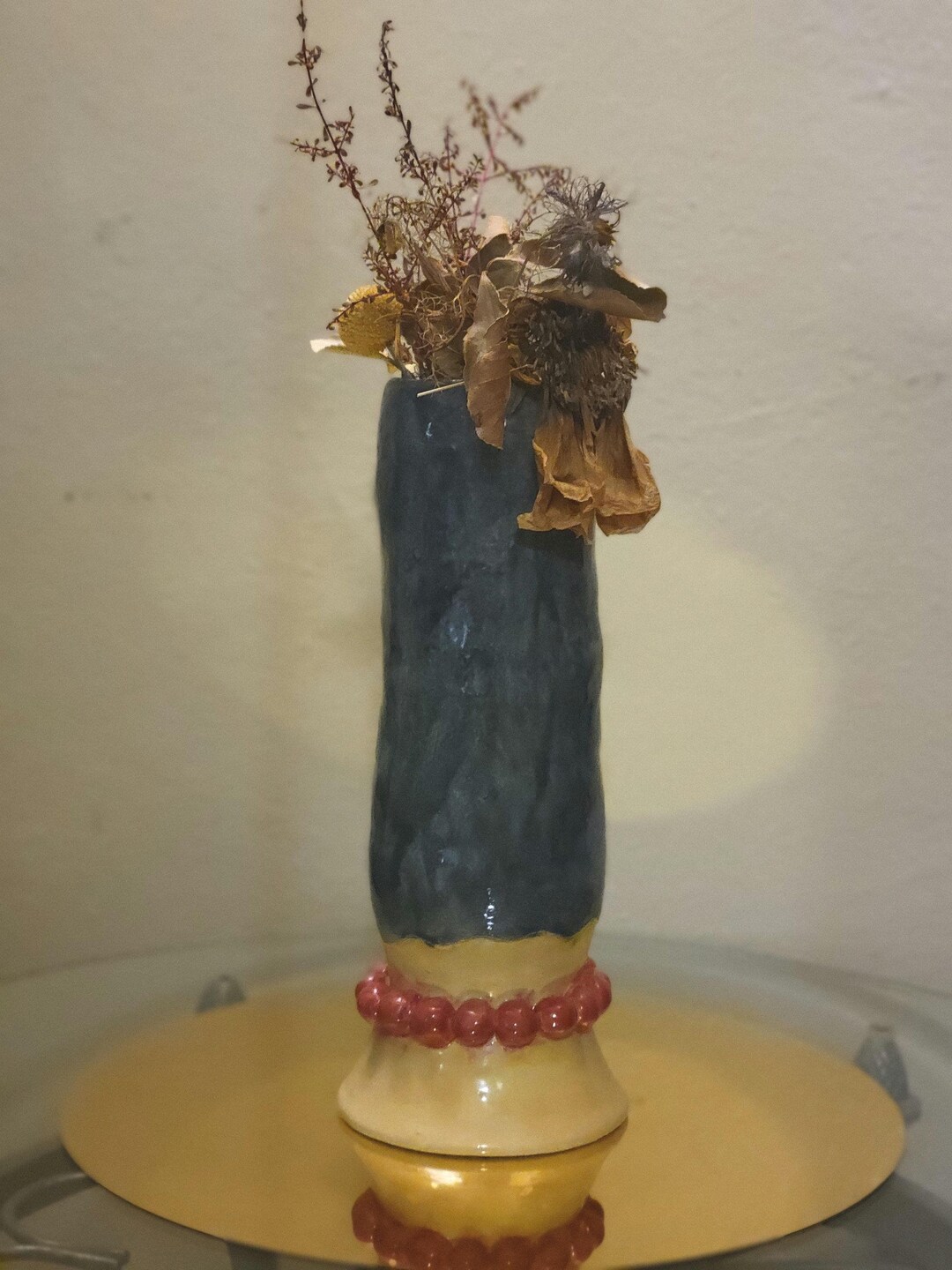 Trippy Yellow Mom Vase Inspired by the Simpsons One of a Kind Unique ...