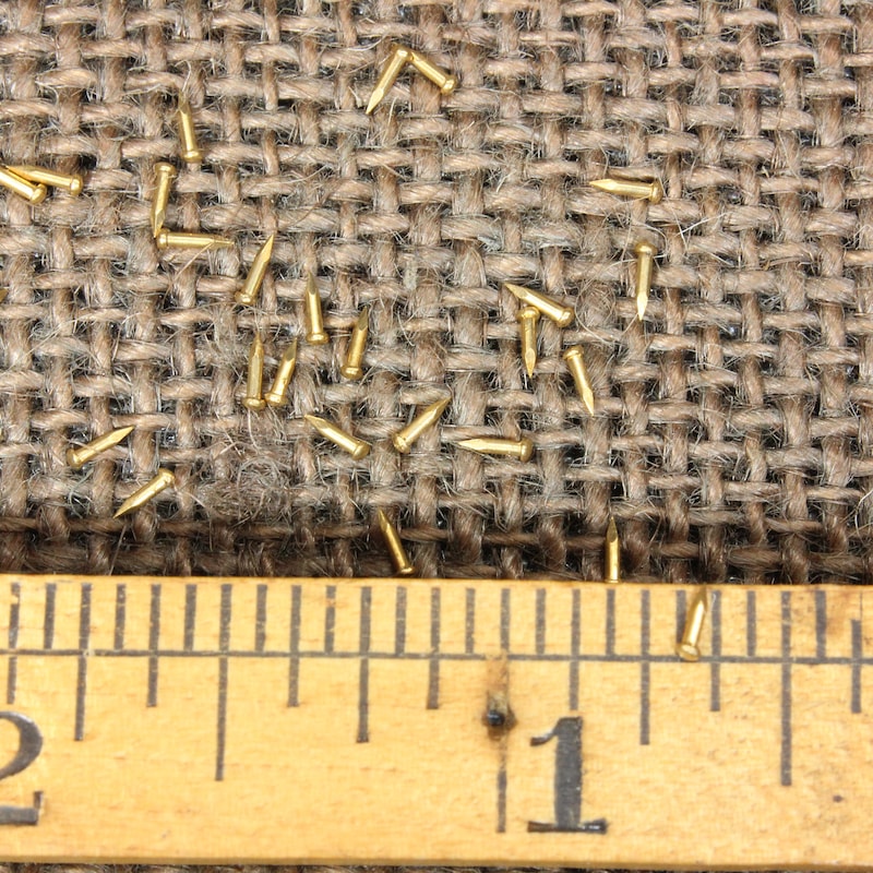 1/8 Brass Nails - Etsy