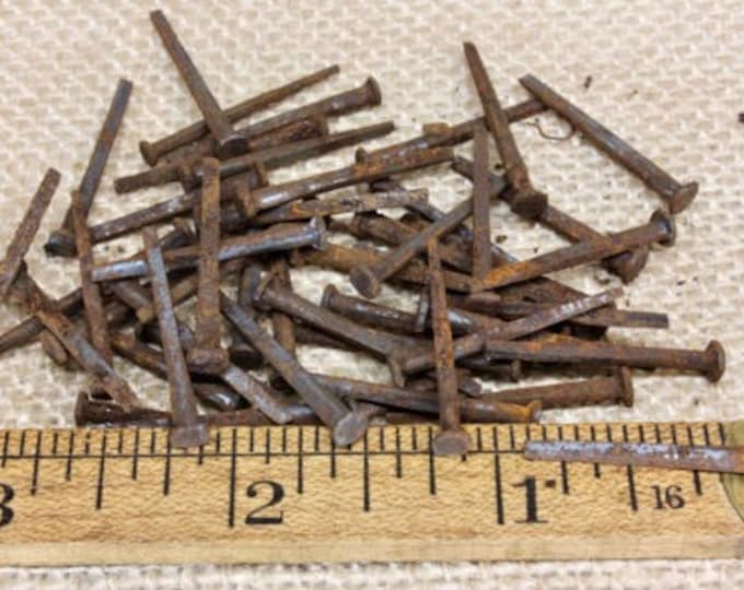 Traditional Square Cut Steel Nails Antique Rustic Silver Clout Style ...