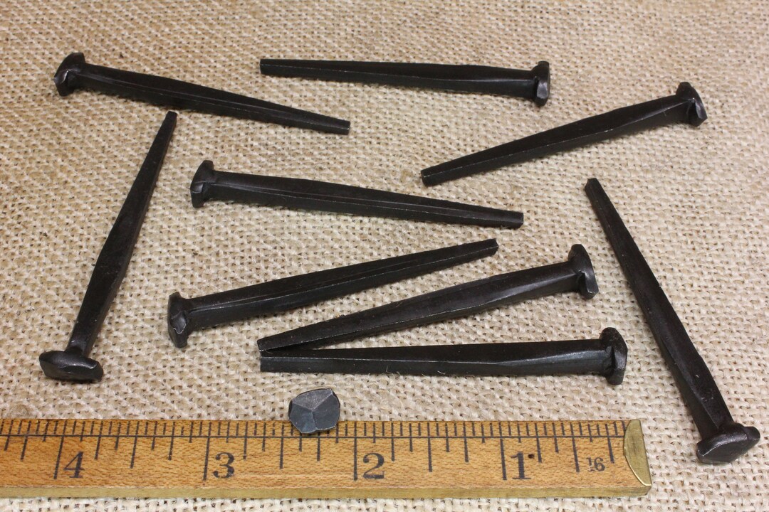 2 1/2" Rosehead Nails: 10 Pieces, 2.5 Inch Decorative Square Hand ...