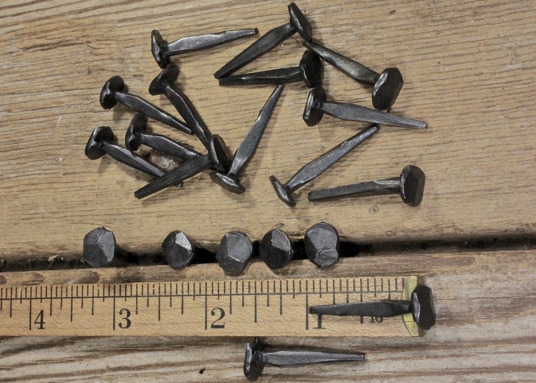 1 Inch Rose Head Nails 25 Pieces 1 Decorative Square - Etsy