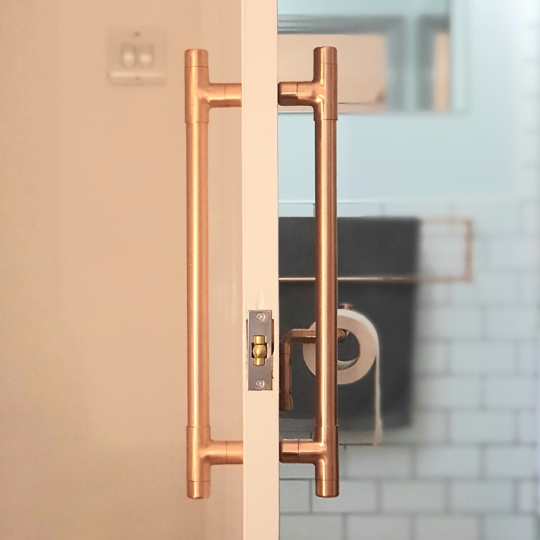 Copper Door Handles | Internal Door Handles | Barn Door Handles ...