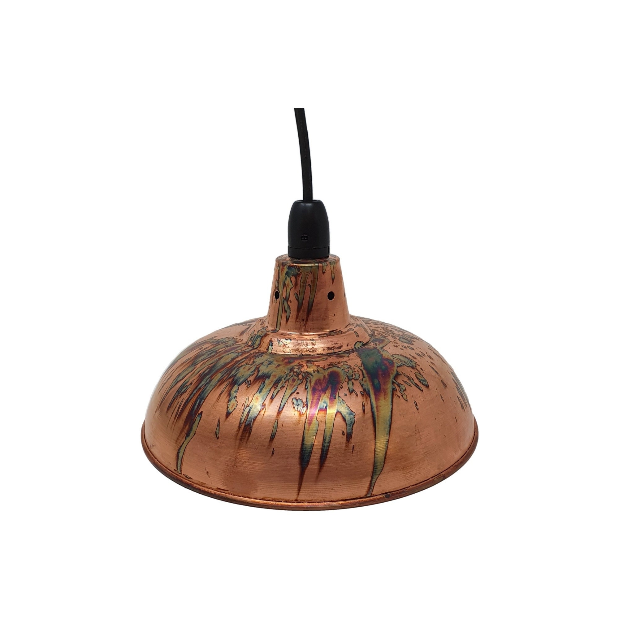 Retro Metal Pendant Industrial Light Shade | Etsy UK