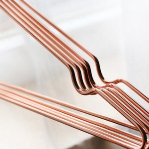Copper Wire Coat Hangers | Clothes Hangers | Copper Wire Coat Hangers ...