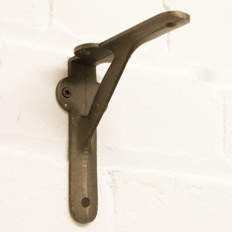 Cast Iron Shelf Bracket Antique Iron Shelf Bracket Rustic | Etsy