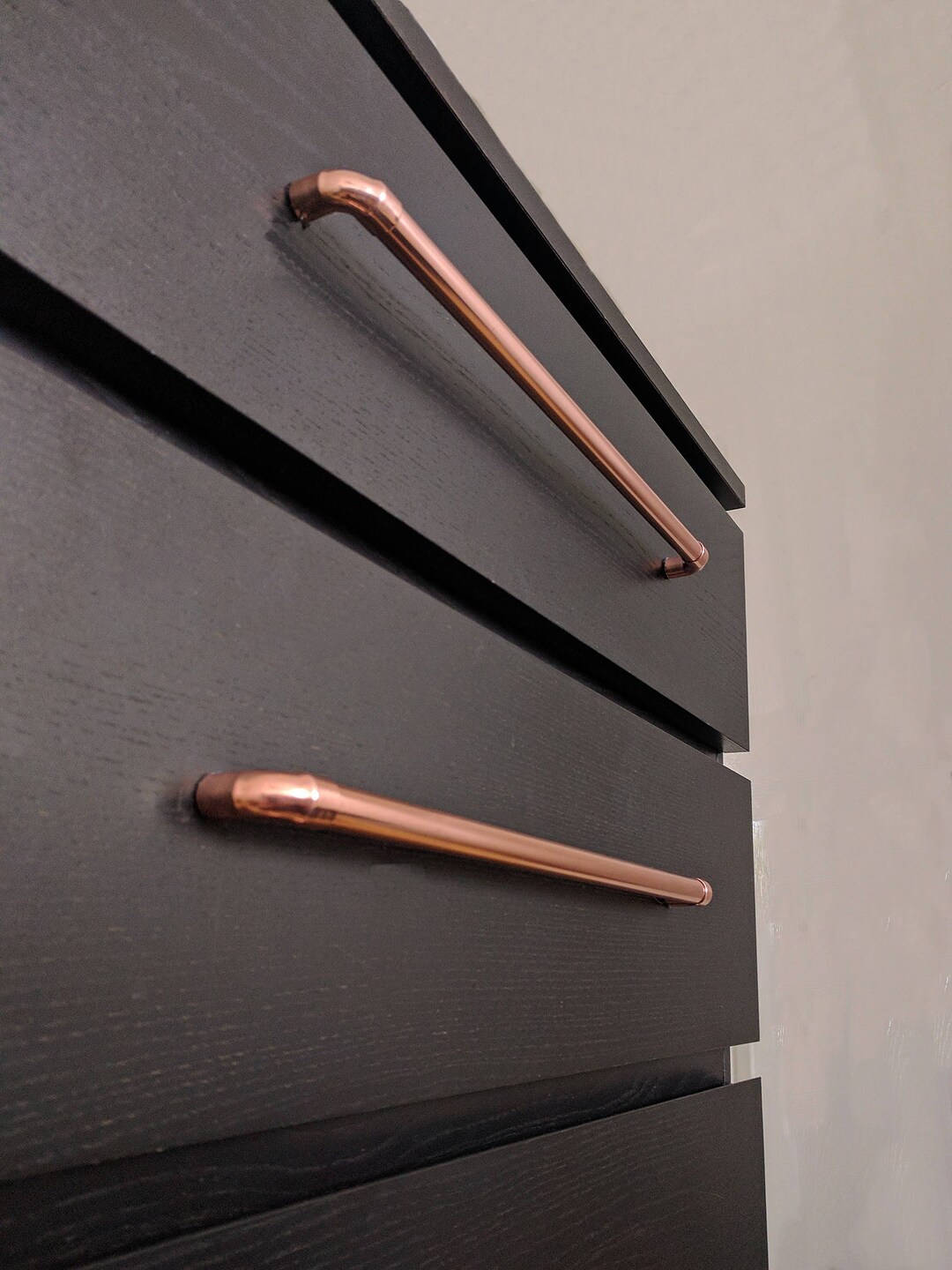 Modern Copper Door Pull Kitchen Door Handle Copper Drawer - Etsy