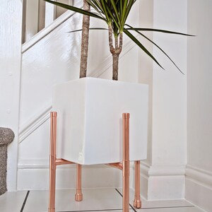Copper Plant Stand | Plant Stand | Porch Decor | Hallway Decor ...