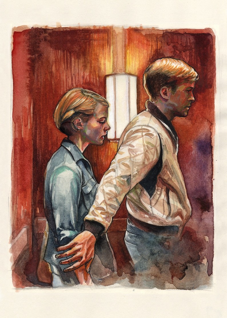 Drive Movie Giclee Print - "elevator Scene" - Etsy