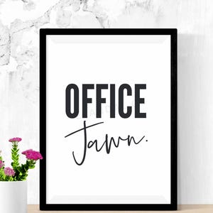 Office Jawn, Printable Artwork for the Office and Cubicle, Philadelphia ...