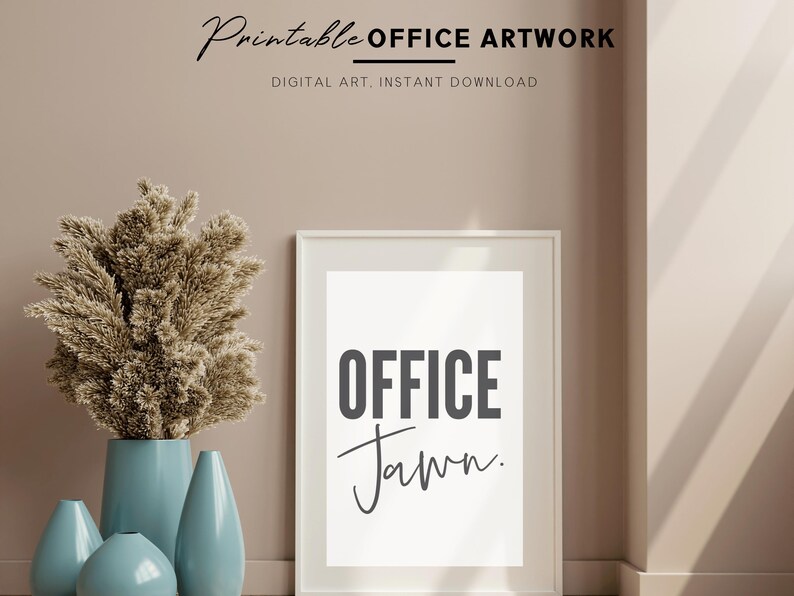 Office Jawn, Printable Artwork for the Office and Cubicle, Philadelphia ...