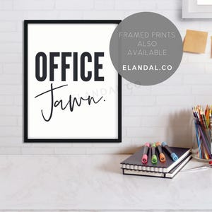 Office Jawn, Printable Artwork for the Office and Cubicle, Philadelphia ...