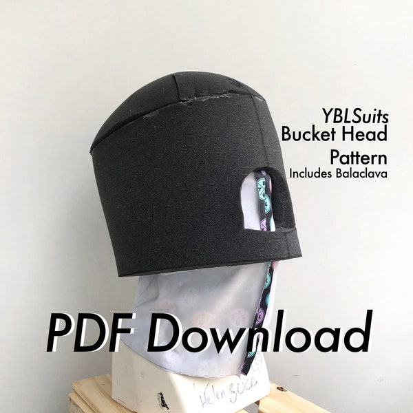 Fursuit Bucket Head Pattern - Etsy