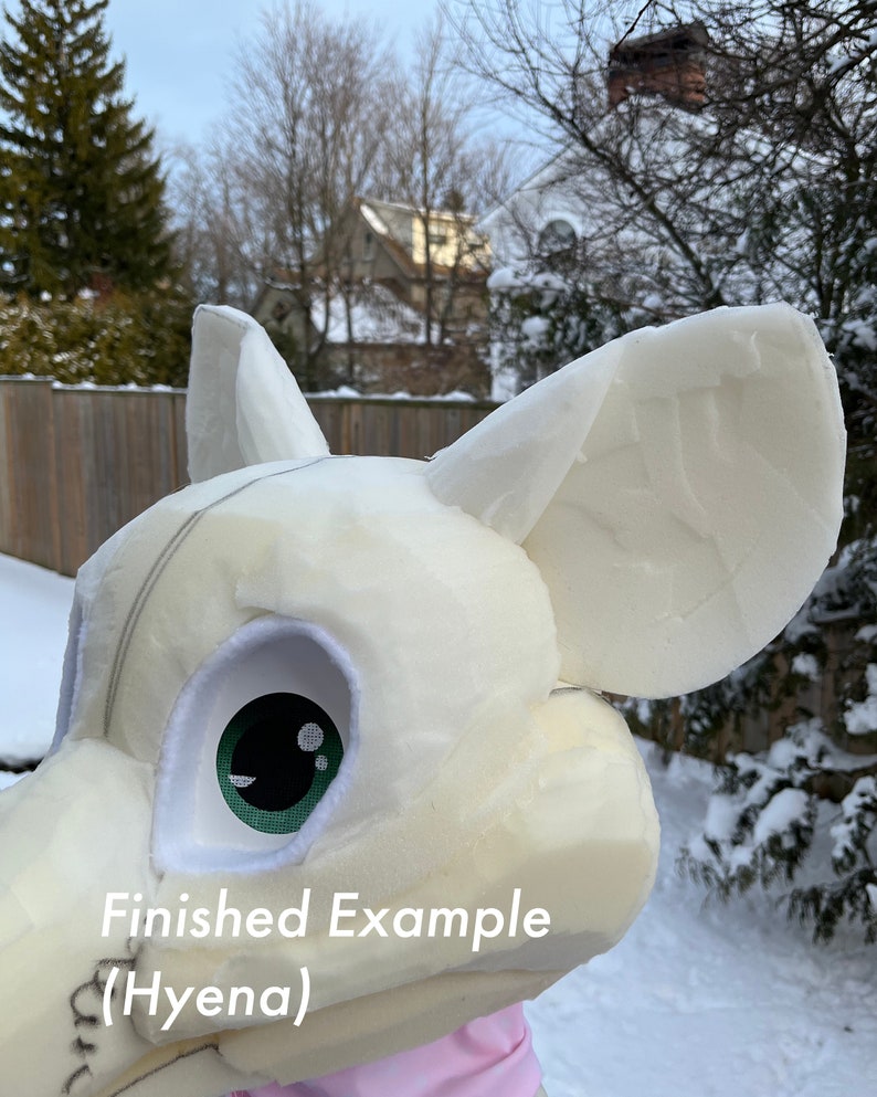 Fursuit Ear Patterns PDF Download - Etsy