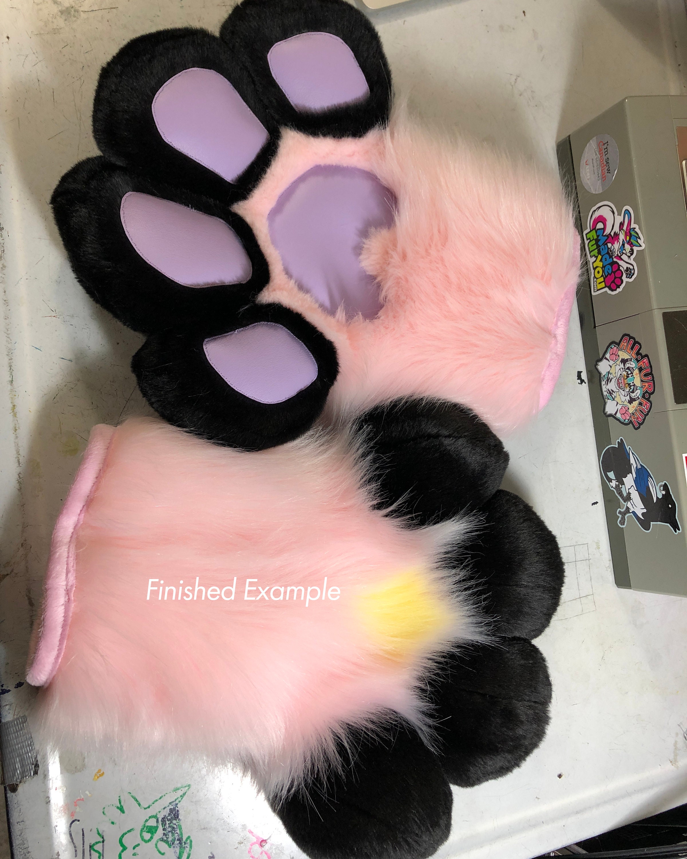 Feline Puffy Paw Pattern PDF DOWNLOAD - Etsy