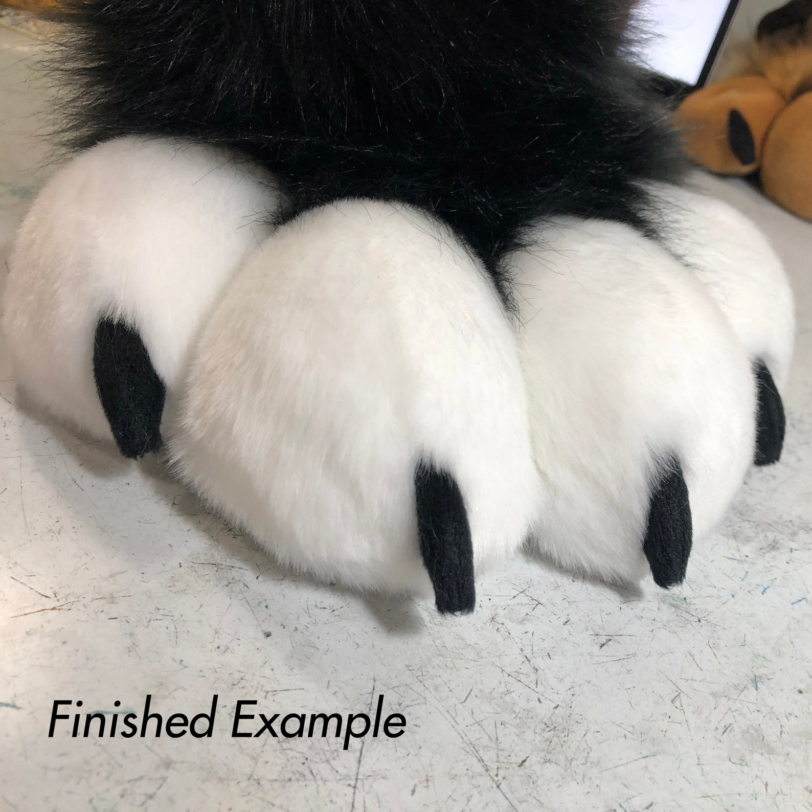 Puffy Fursuit Paw Pattern PDF DOWNLOAD - Etsy