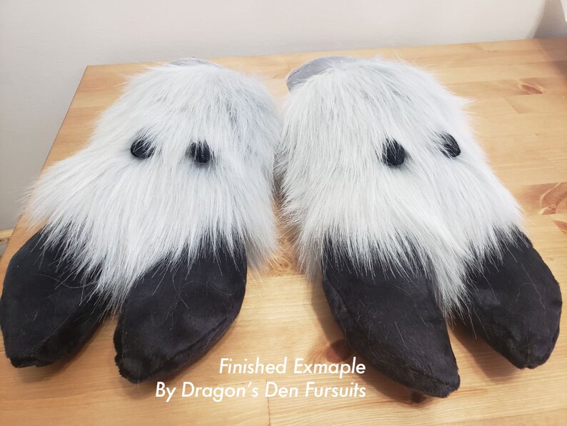 Puffy Cloven Hoof Fursuit Pattern PDF DOWNLOAD | Etsy