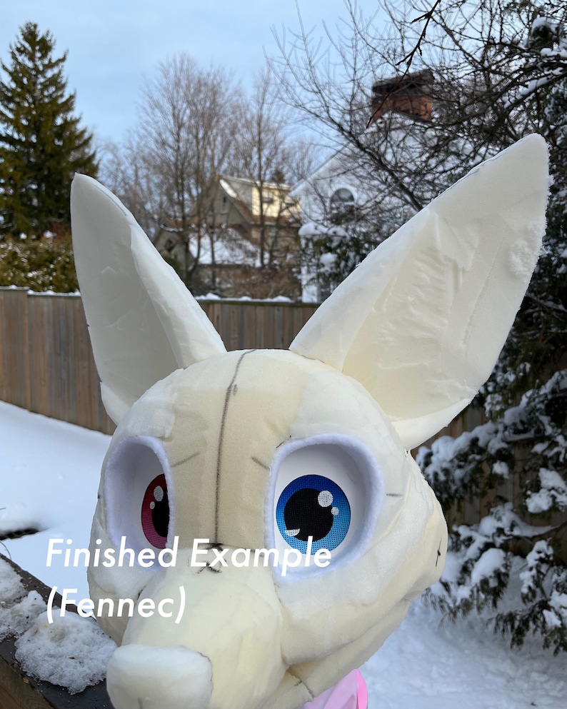 Fursuit Ear Patterns PDF Download - Etsy