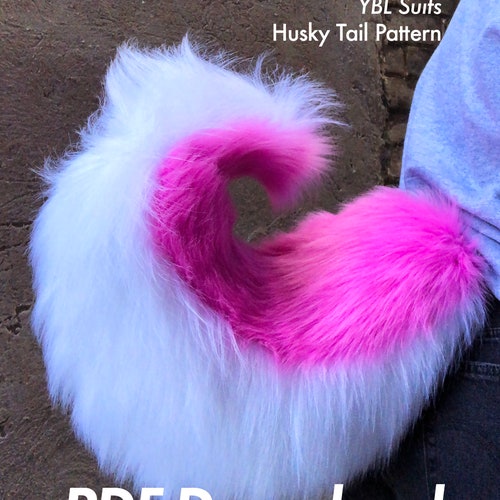 Husky Tail Pattern PDF DOWNLOAD - Etsy