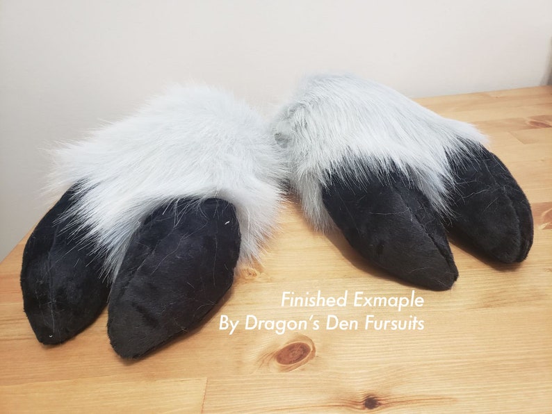 Puffy Cloven Hoof Fursuit Pattern [PDF DOWNLOAD] - Etsy