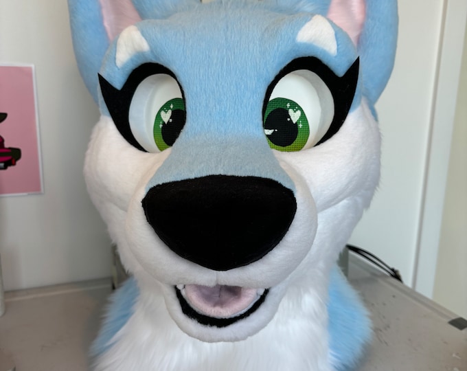 Blue Husky Fursuit - Etsy