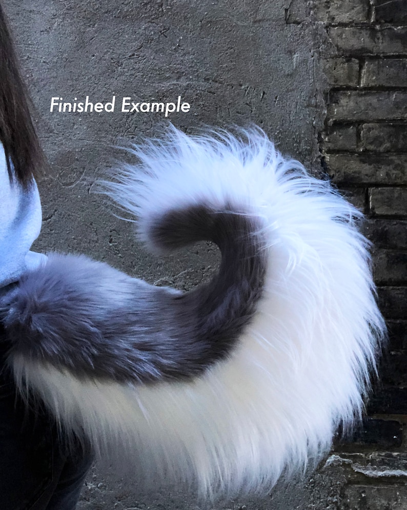 Husky Tail Pattern [PDF DOWNLOAD] - Etsy