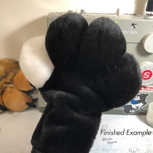 Puffy Fursuit Paw Pattern [PDF DOWNLOAD] - Etsy