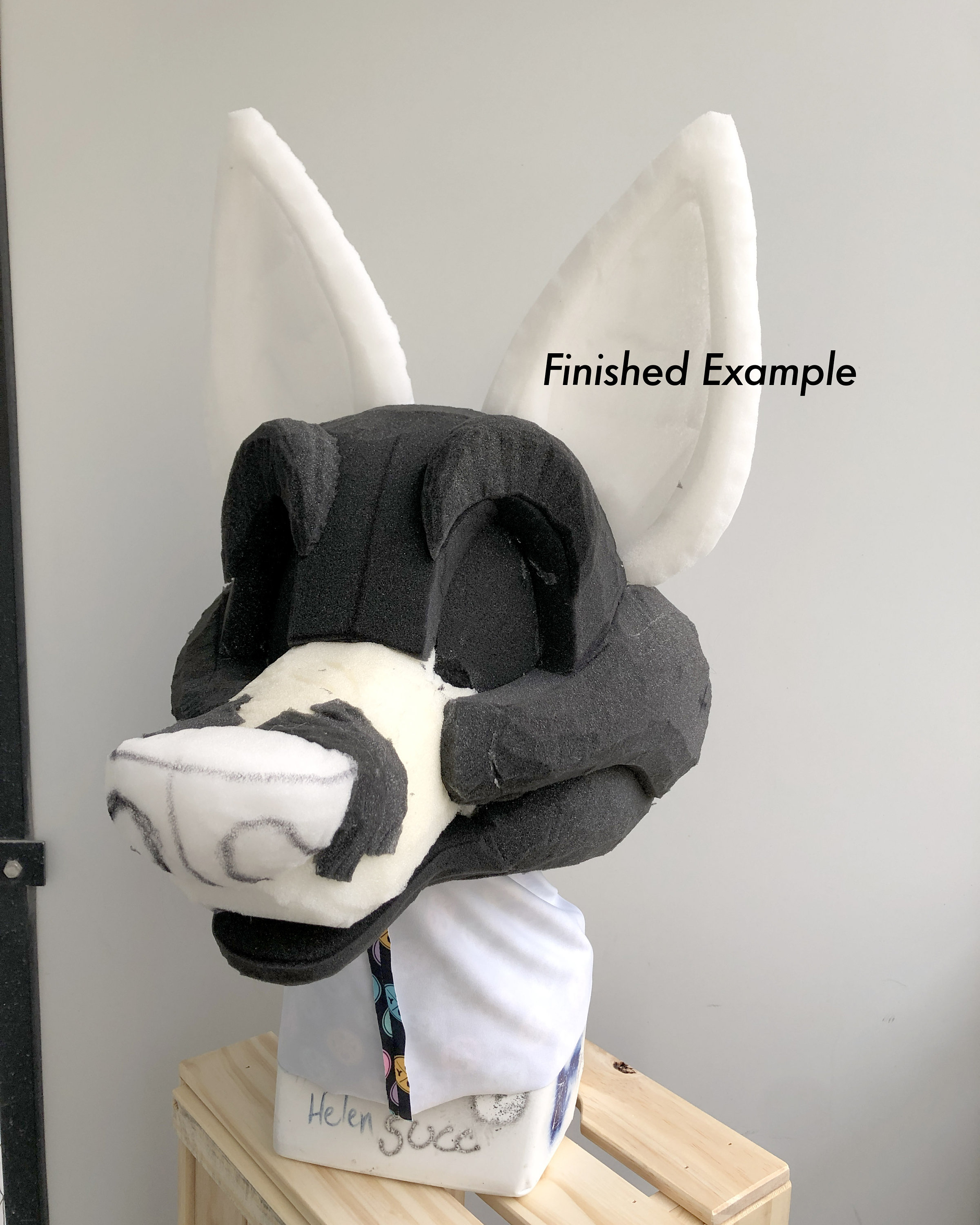 Canine Fursuit Head Base Pattern PDF Download | Etsy