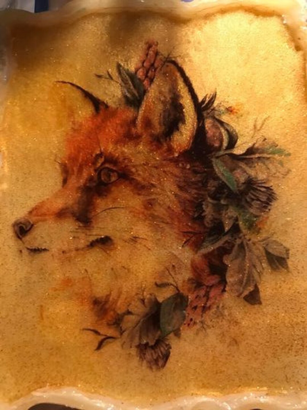 Fox Set in Resin - Etsy