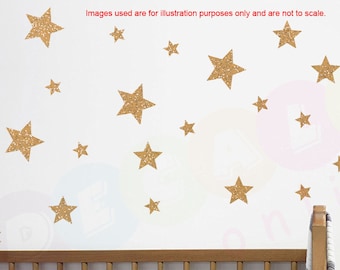 Stars vinyl decals | Etsy