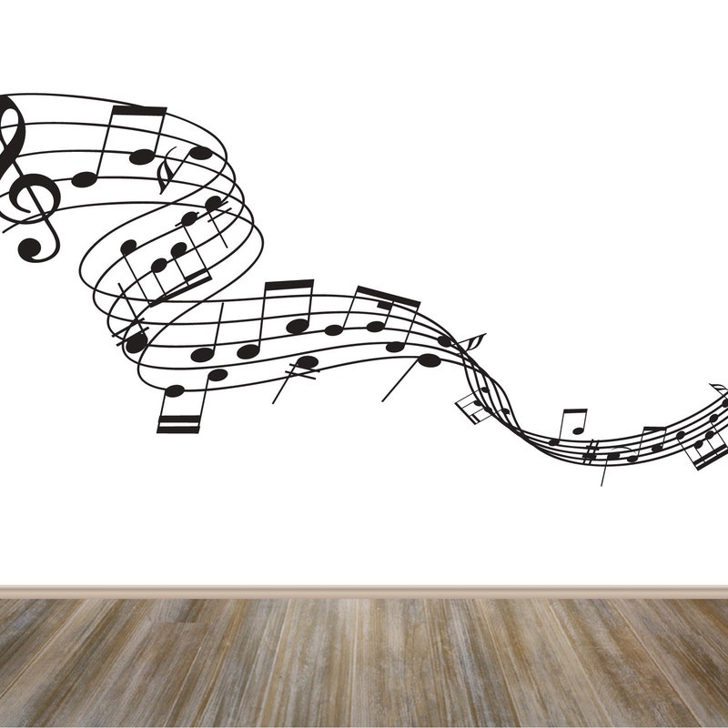 Music Wall Decal - Etsy