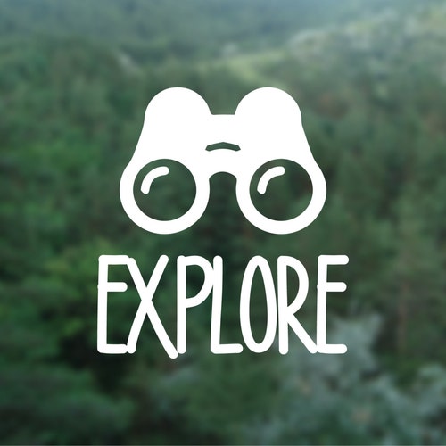Explore Adventure Vinyl Decal Sticker Car Sticker Laptop | Etsy