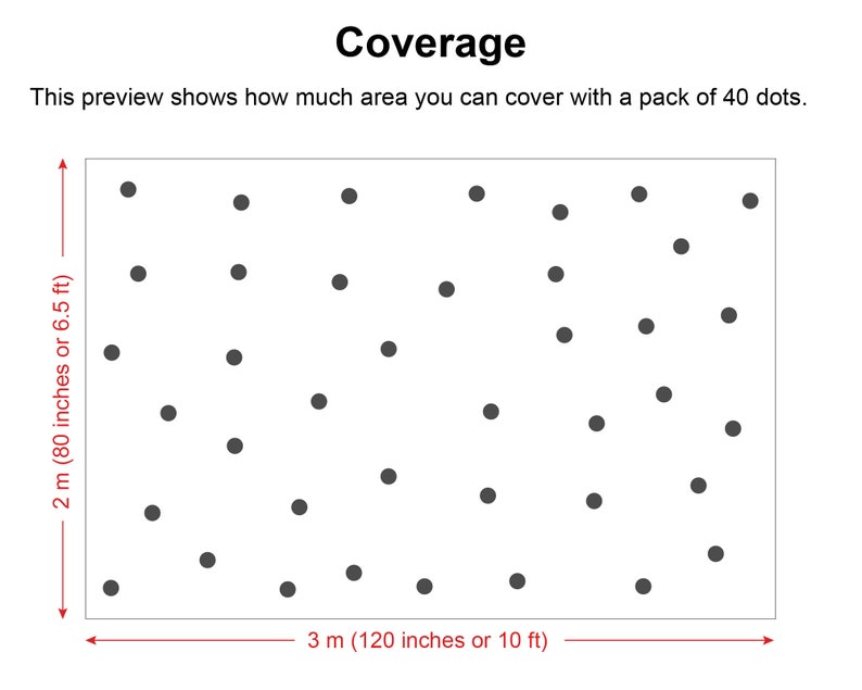 Boho Polka Dot Wall Decals Neutral Polka Dot Wall Stickers - Etsy