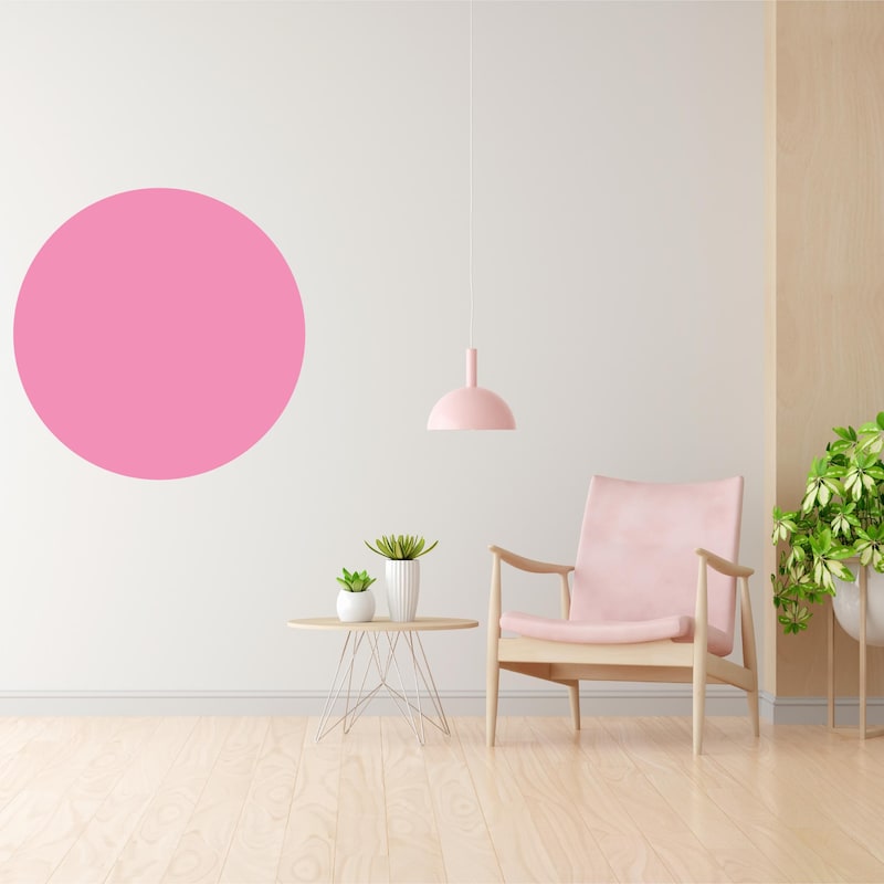 Large Circle Wall Sticker - Etsy