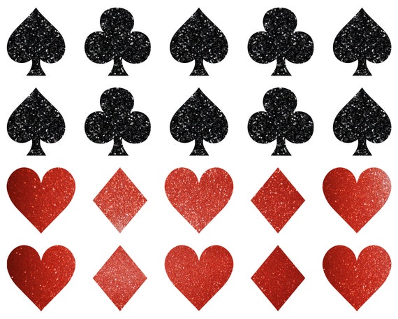 Playing Card Symbols Clipart