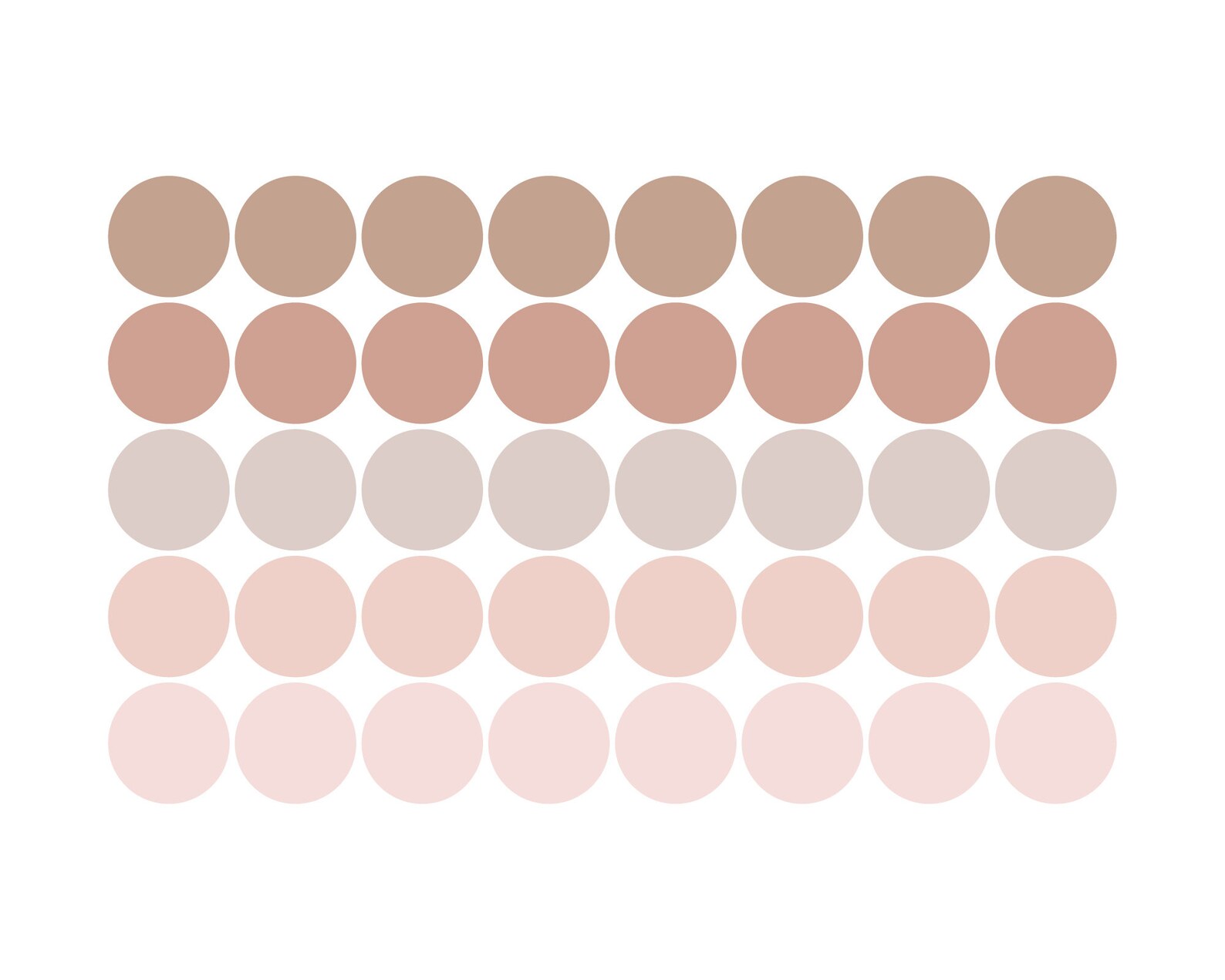 Boho Polka Dot Wall Decals Neutral Polka Dot Wall Stickers - Etsy