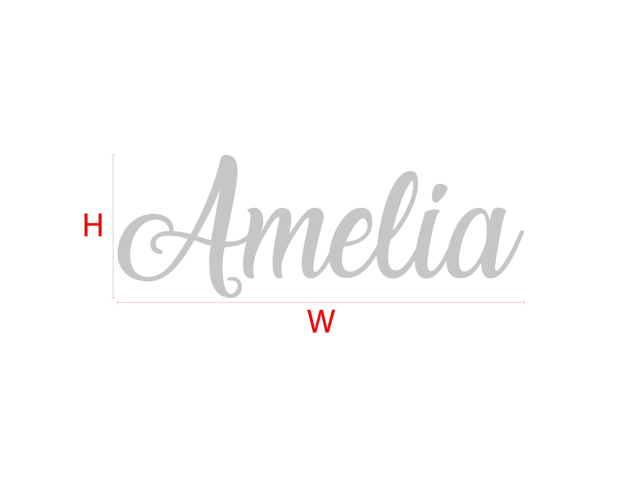 Name Wall Decal Personalised Name Wall Sticker Boys Girls | Etsy UK