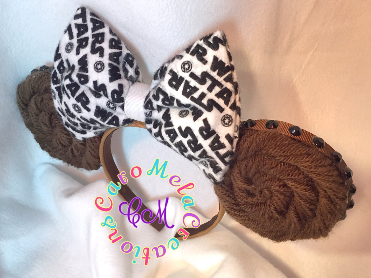 Star Wars Princess Leia Inspired Mouse Ears Buns Princess - Etsy