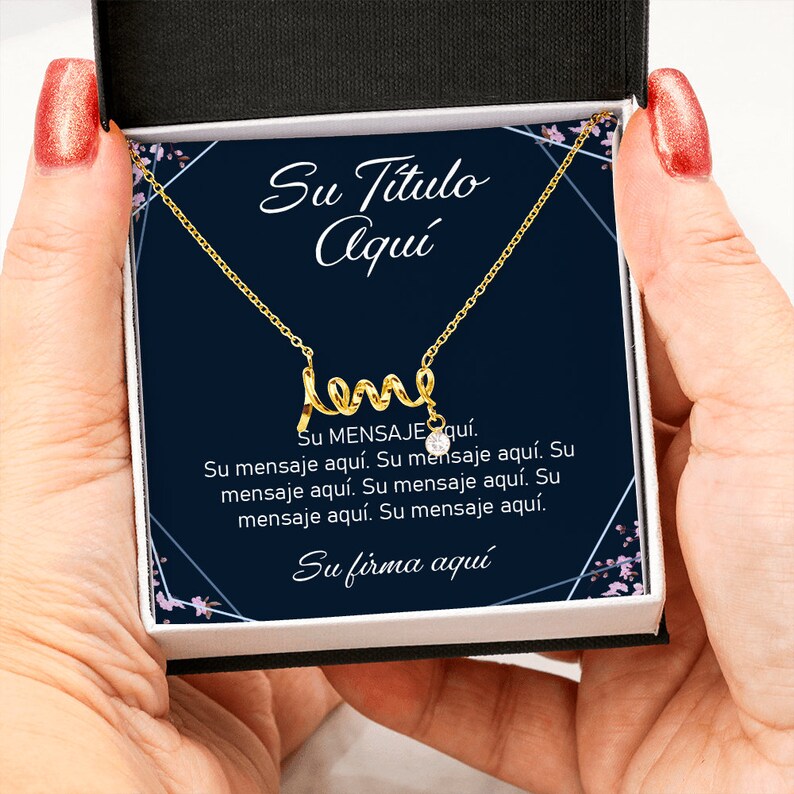 Personalized Gift For Her In Spanish Scripted Love Necklace Etsy personalized-gift-for-her-in-spanish-scripted-love-necklace-etsy