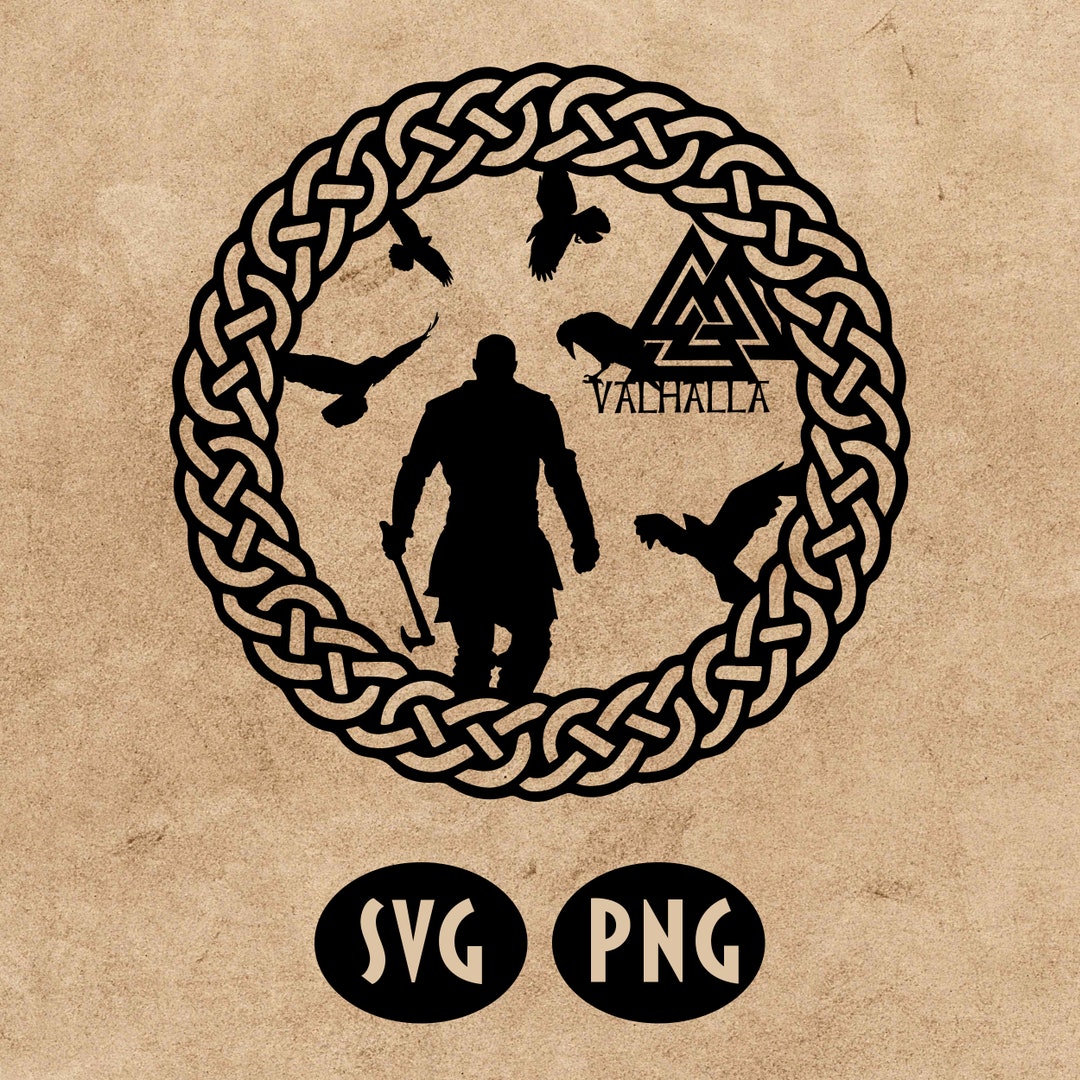 Viking's Journey to Valhalla Sign SVG PNG Digital File Download - Etsy
