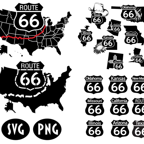 Route 66 - Etsy