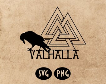 Valhalla Svg - Etsy
