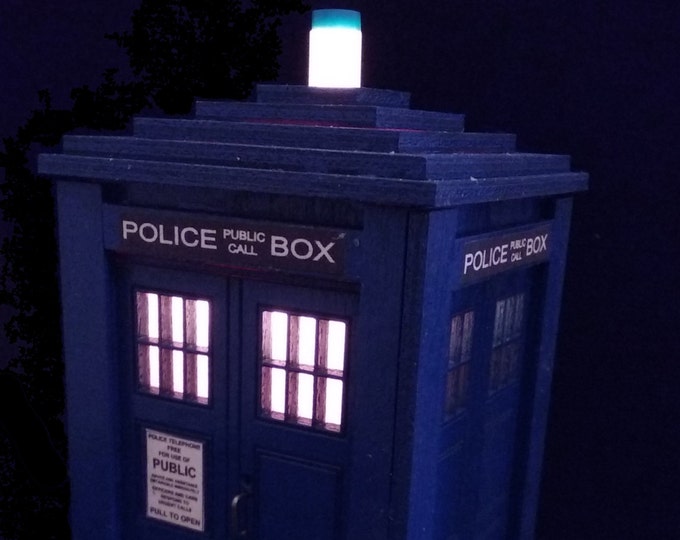 TARDIS Accent Lamp/night Light - Etsy