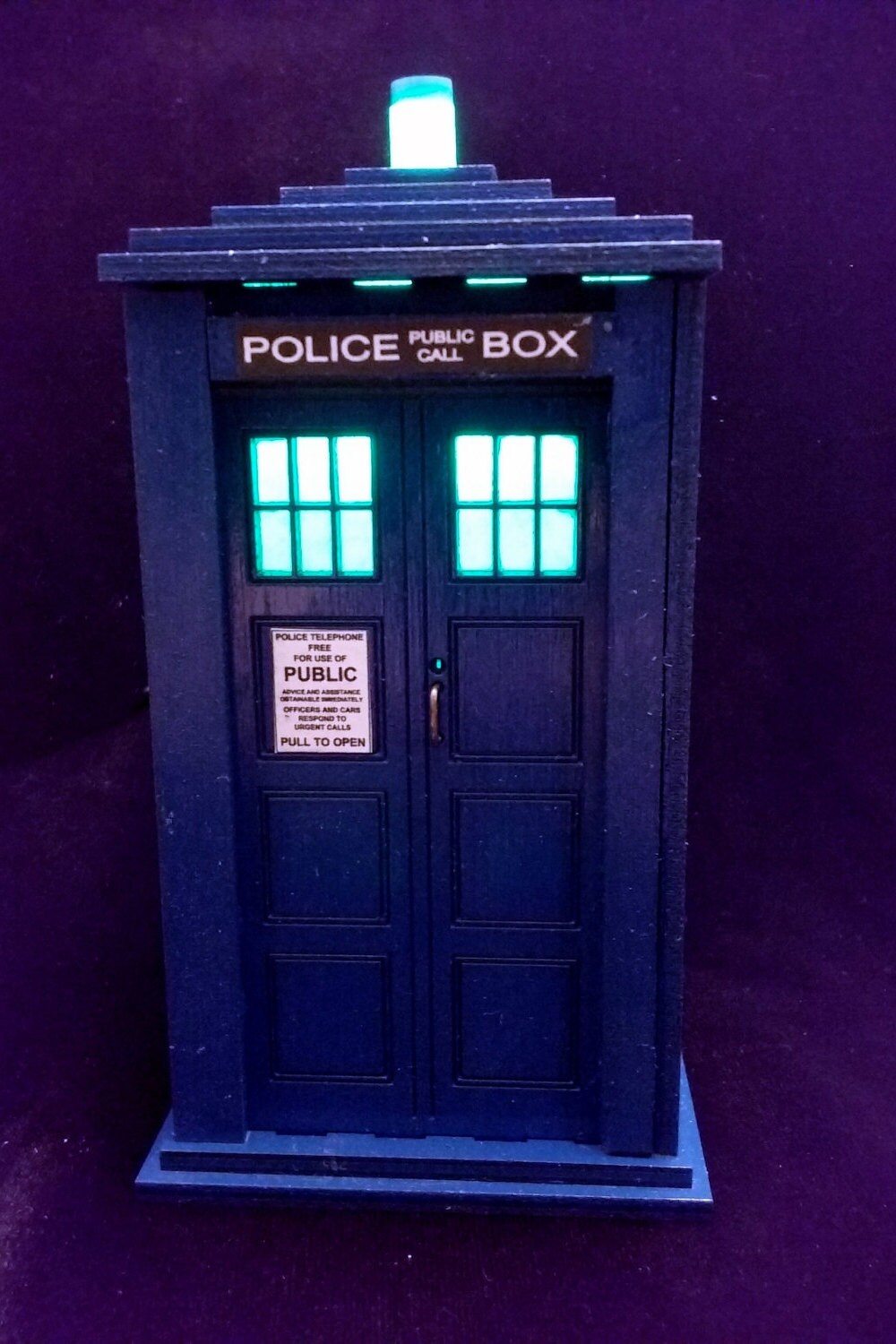 TARDIS Accent Lamp/night Light - Etsy