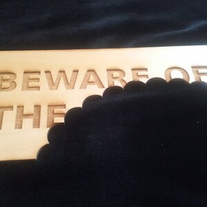 Beware of The... Dog? Tiger? Alligator? It Bites! Sign - Etsy