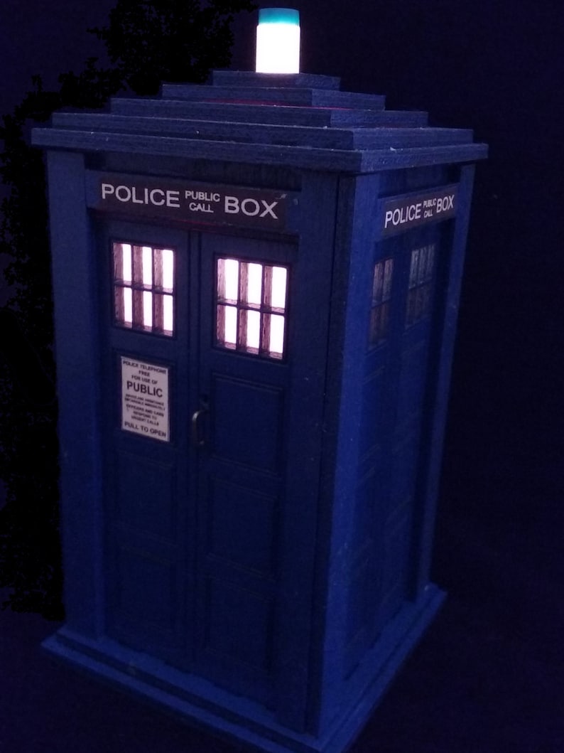 TARDIS Accent Lamp/night Light - Etsy